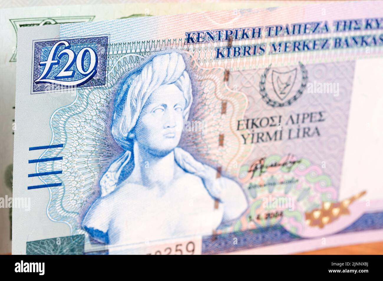 Cypriot money - Pounds a business background Stock Photo - Alamy