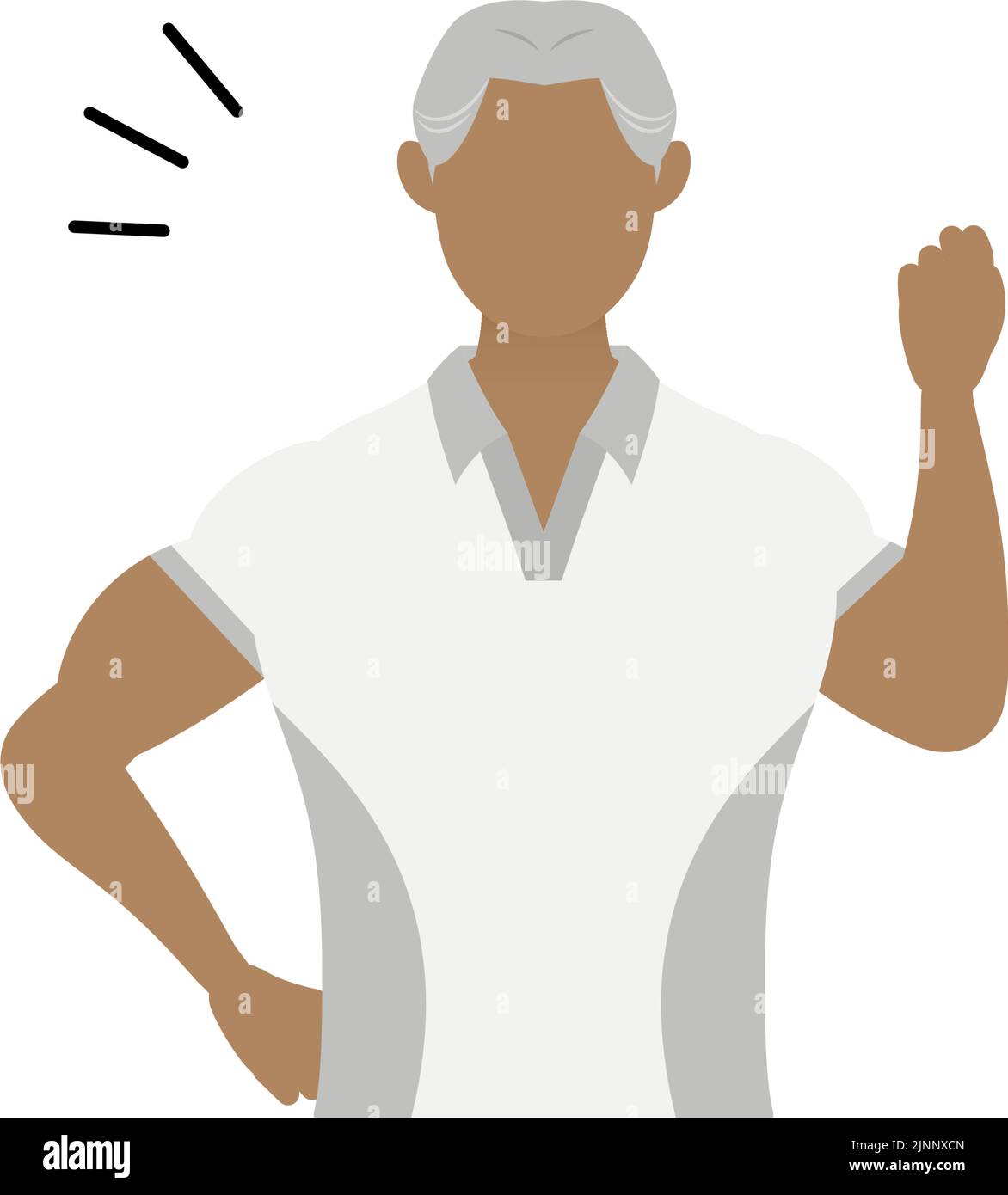 Gut pose Stock Vector Images - Alamy