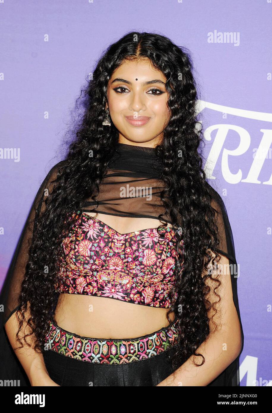 HOLLYWOOD, CA - AUGUST 11: Avantika attends Variety's 2022 Power Of ...