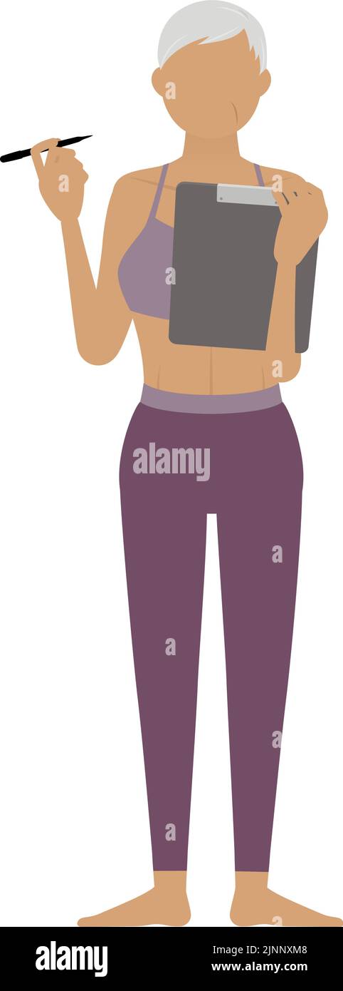 Standing instructor Stock Vector Images - Alamy