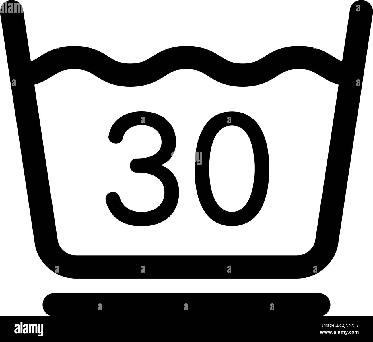Wash in hot water label hi-res stock photography and images - Alamy