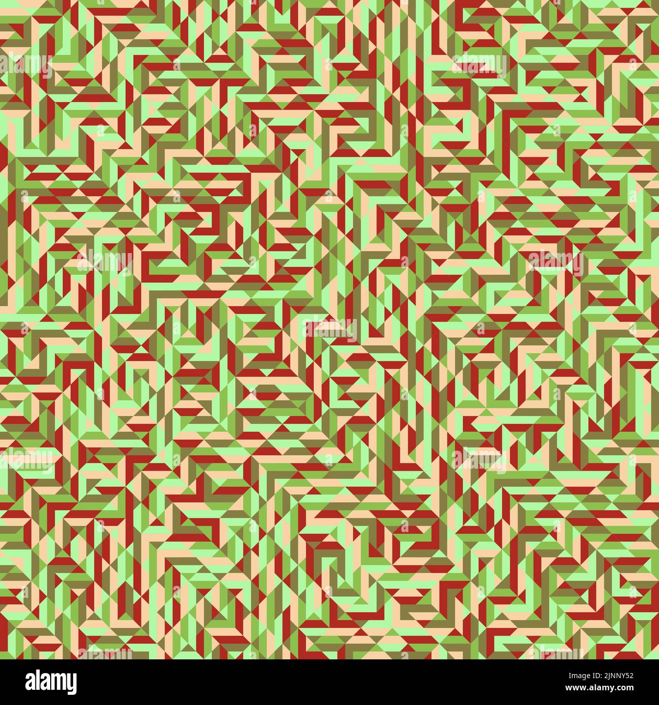 Colorised Rhombuses tiles tessellation pattern illustration Stock ...