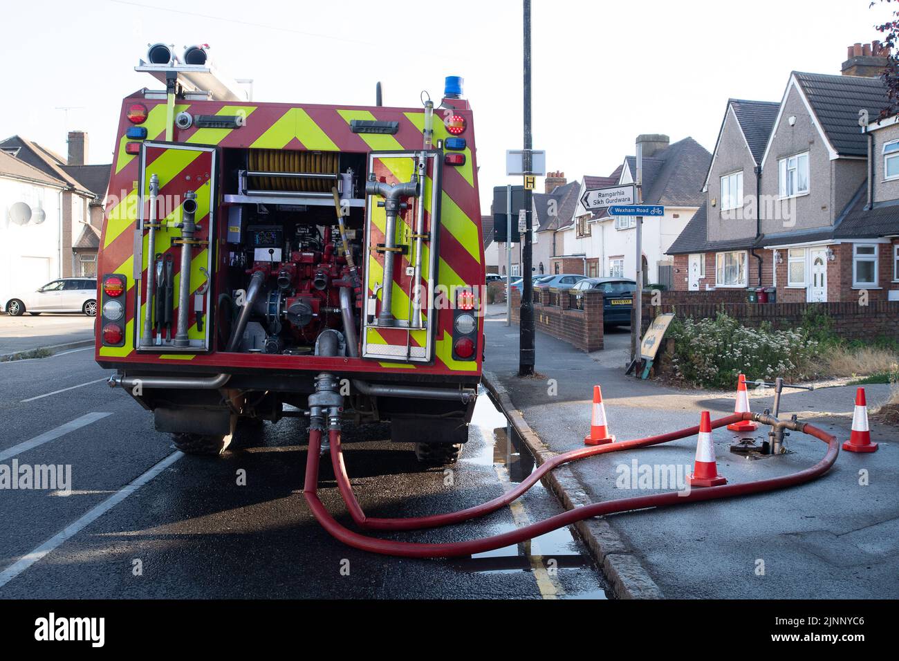 Slough Berkshire Uk 13th August 2022 Royal Berkshire Fire And