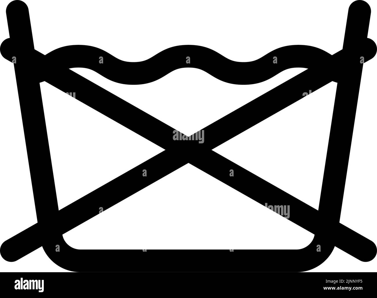 Washing indication icon, Household washing NG Stock Vector Image & Art ...