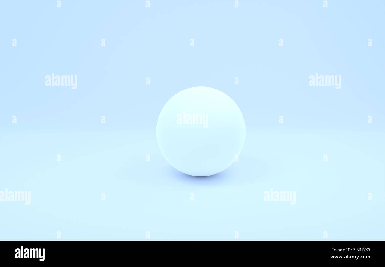 3DCG geometric shapes, pale plaster spheres Stock Photo - Alamy