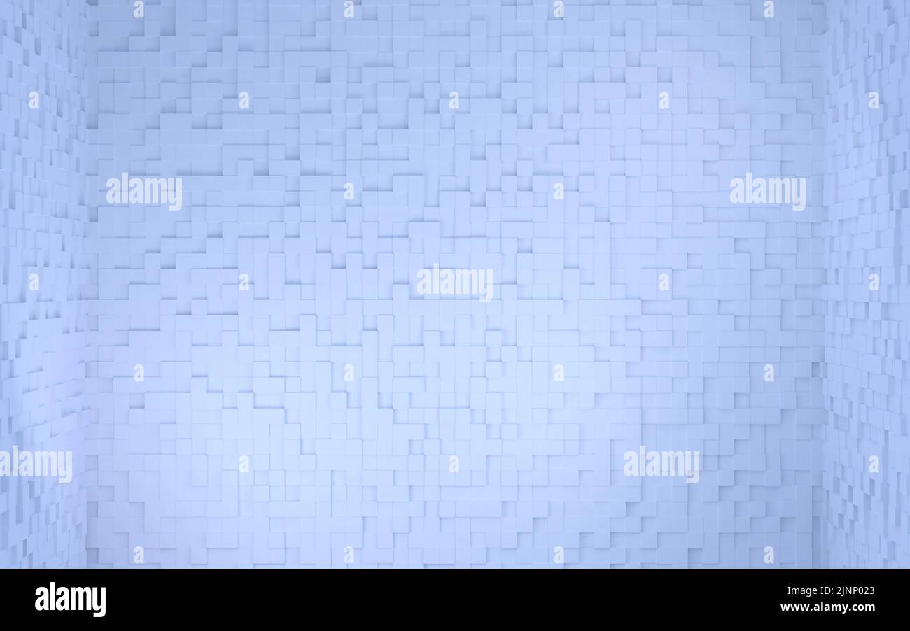 Mosaic Abstract, Digital and Virtual Image 3DCG Stock Photo - Alamy