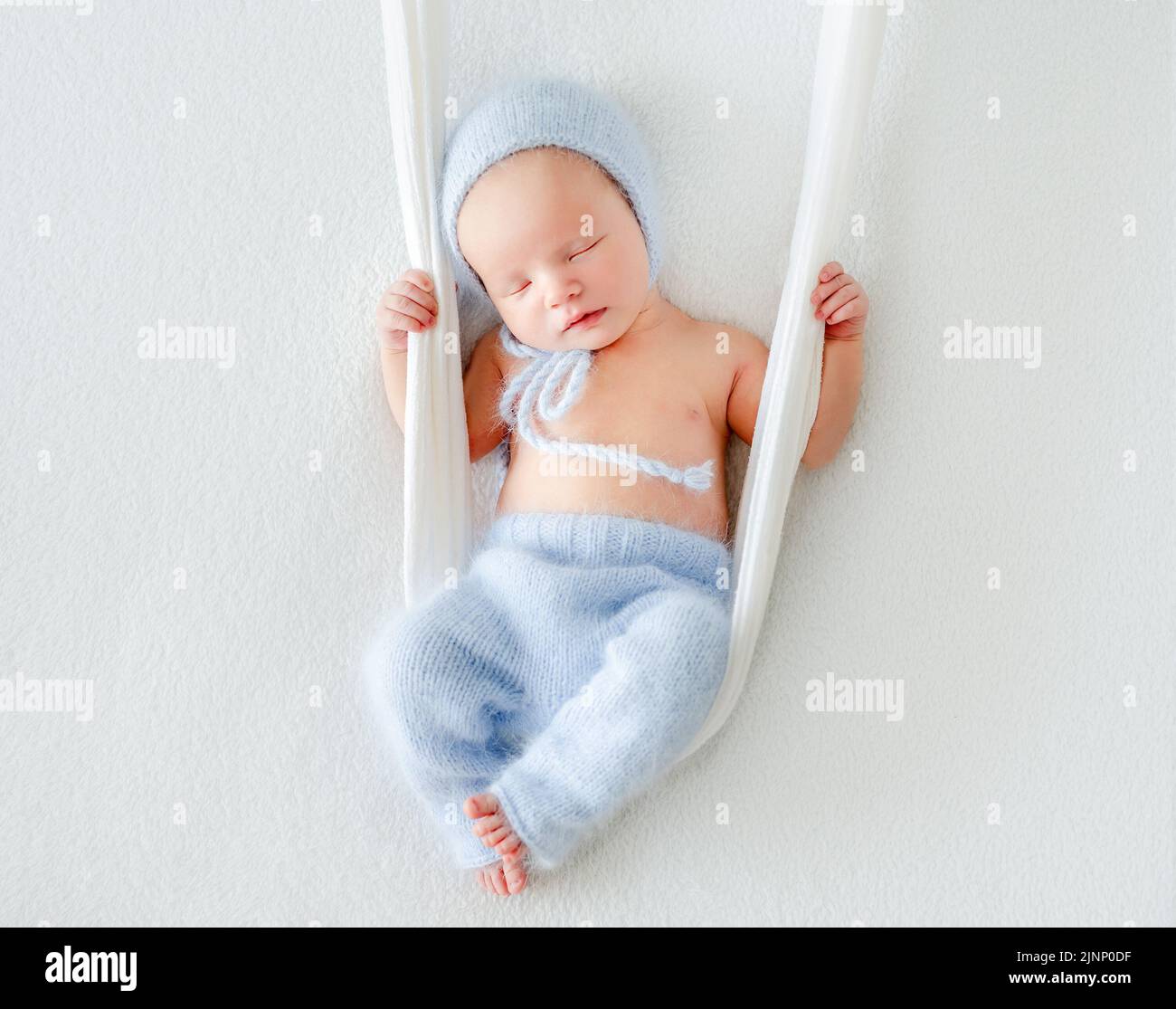 Newborn baby portrait Stock Photo - Alamy