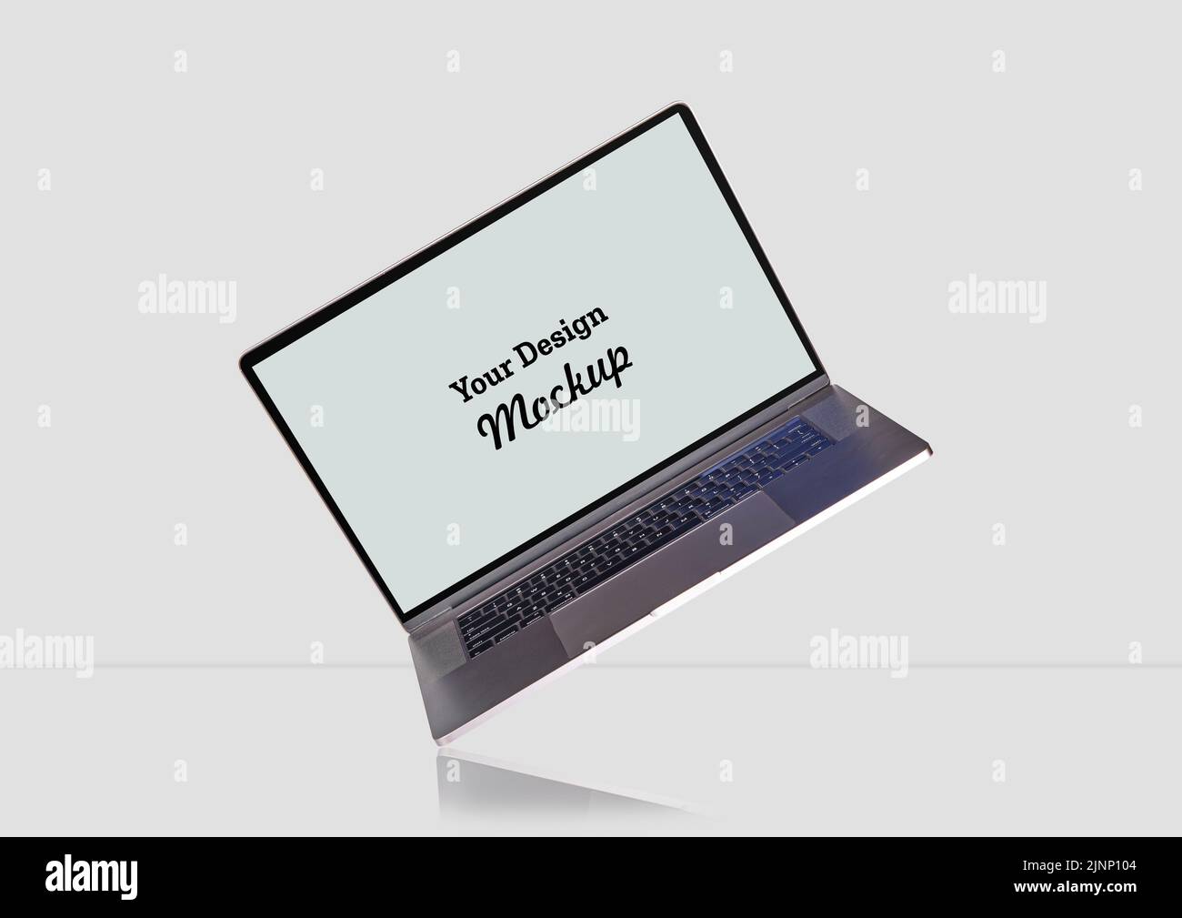 Your design here mockup laptop screen ready for your image inside Stock ...