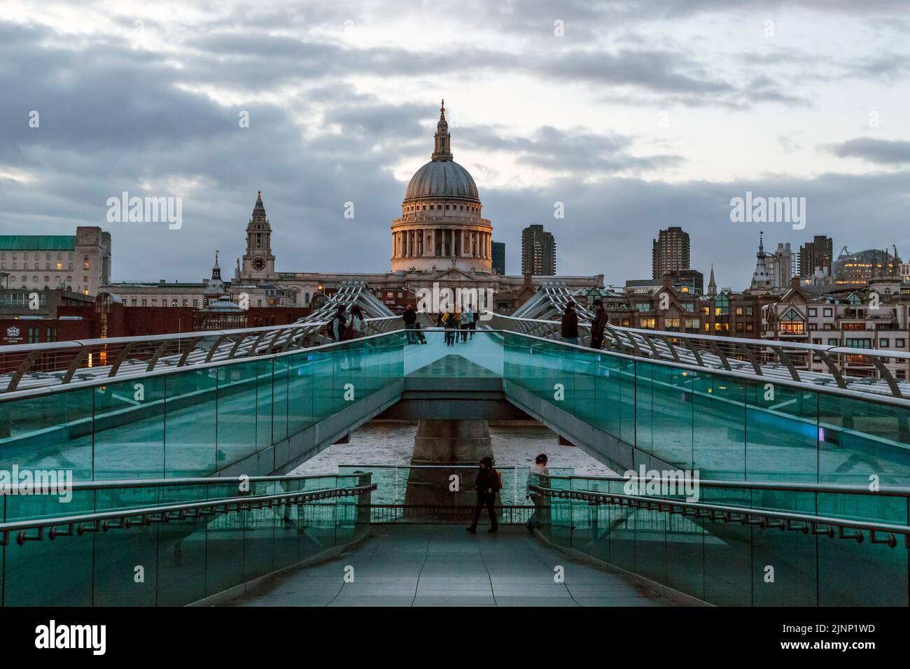 LONDON, GREAT BRITAIN - MAY 11, 2014: It is the London Millenium ...