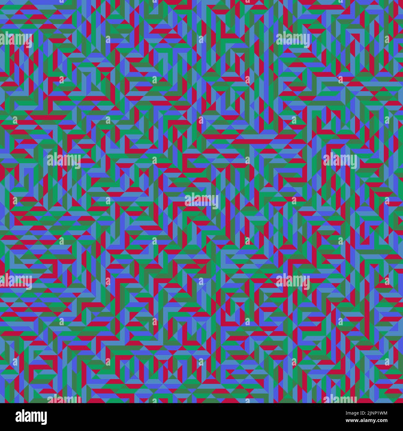 Colorised Rhombuses tiles tessellation pattern illustration Stock ...