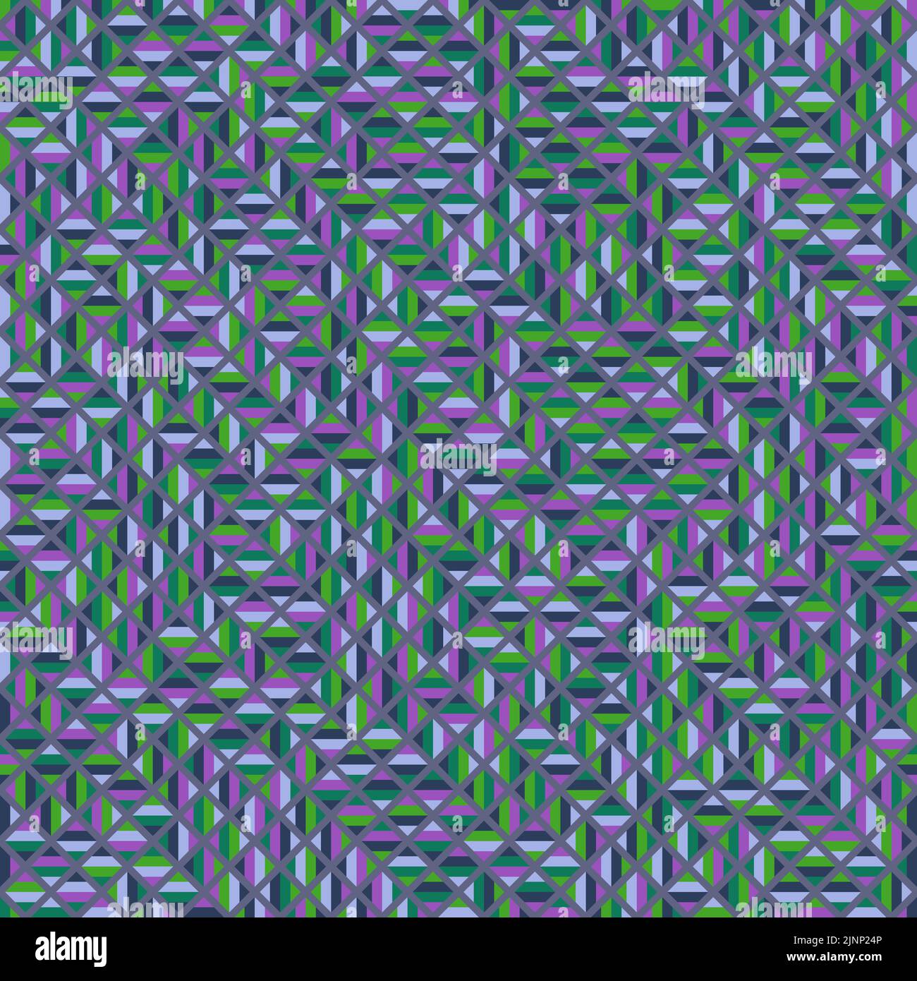 Colorised Rhombuses tiles tessellation pattern illustration Stock ...