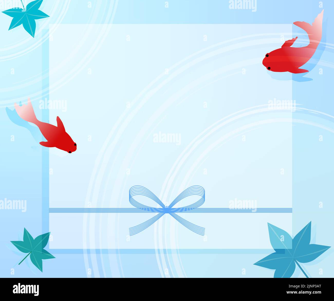 Summer Banners, Summer Festival-style Goldfish Scooping, without text ...