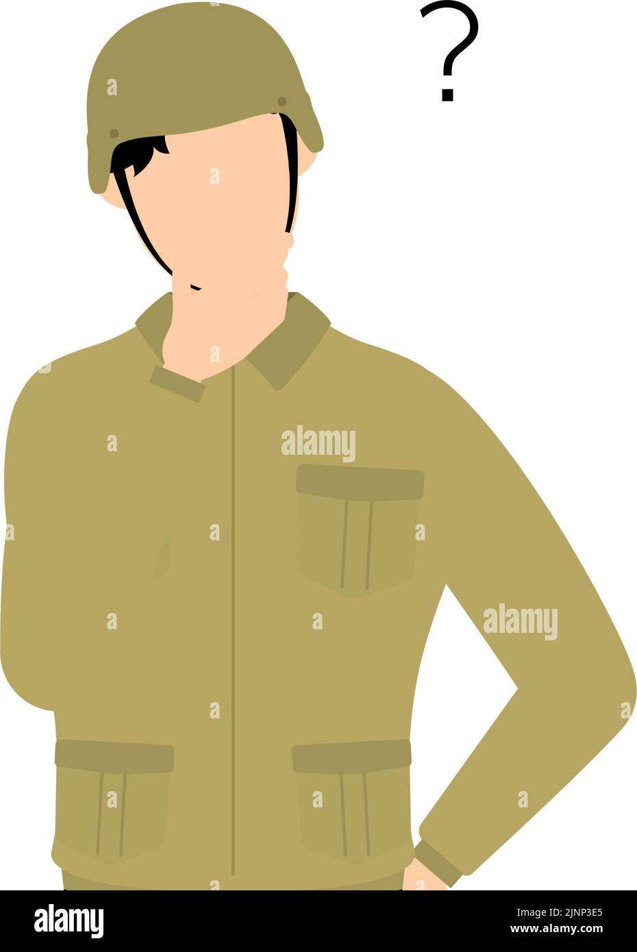 Young soldier Stock Vector Images - Alamy
