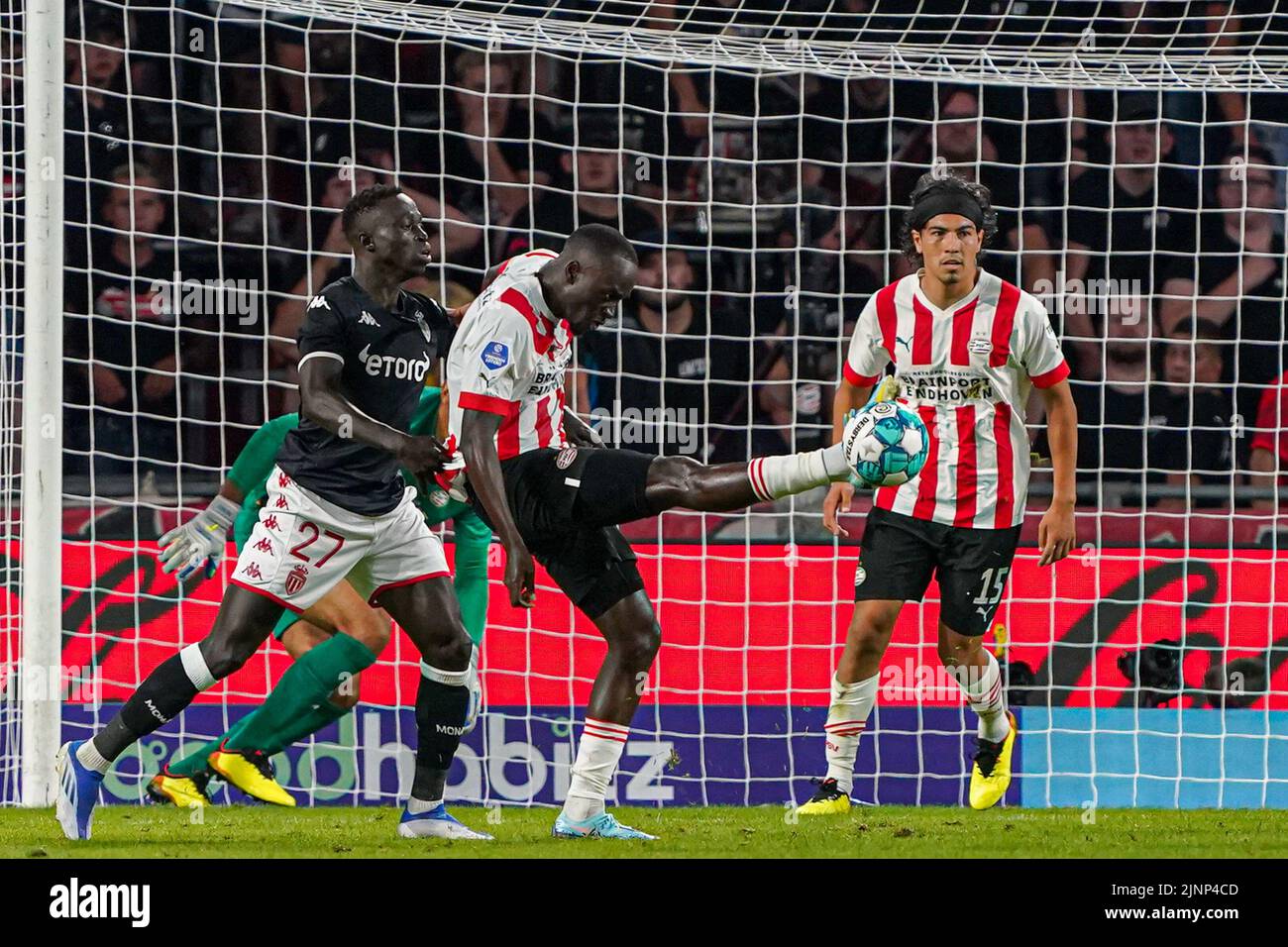 EINDHOVEN, NETHERLANDS - AUGUST 9: Krepin Diatta of AS Monaco, Jordan ...