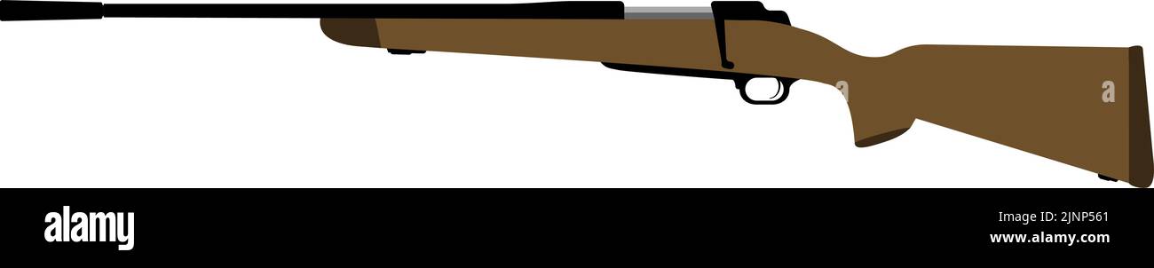 Bolt Action Rifle Clipart