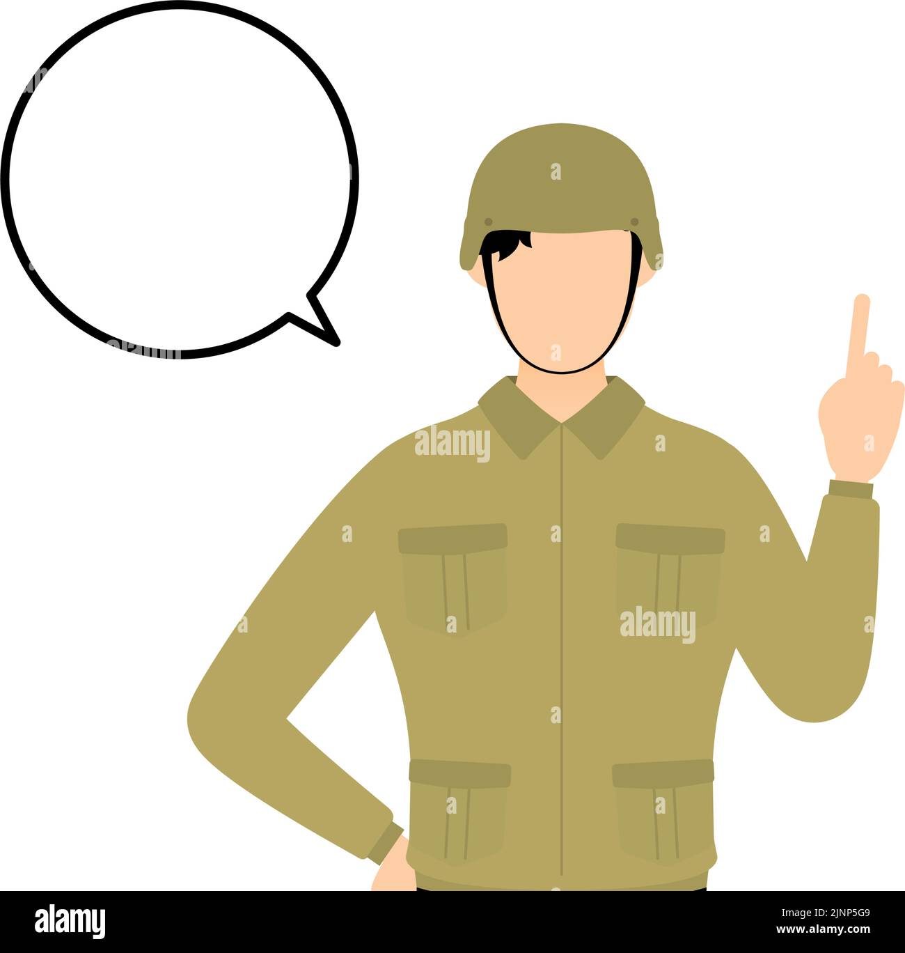 Male Soldier Pose, Talking while pointing Stock Vector Image & Art - Alamy