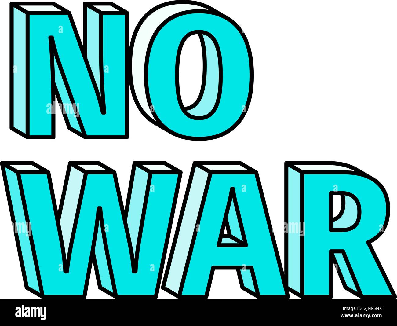 No to the invasion Cut Out Stock Images & Pictures - Alamy