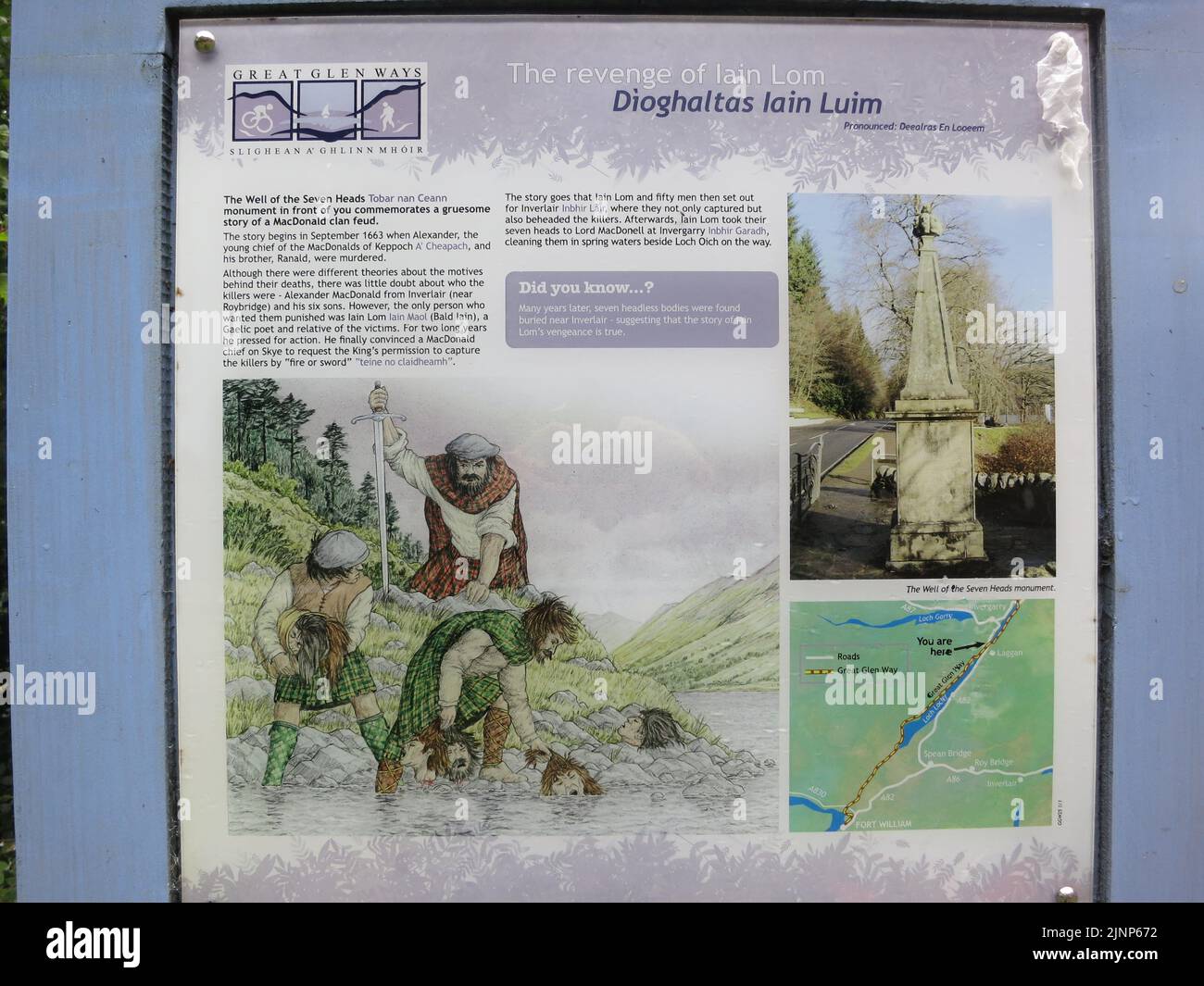 The Great Glen Way Scotland's Great Trails long distance path. Scottish ...