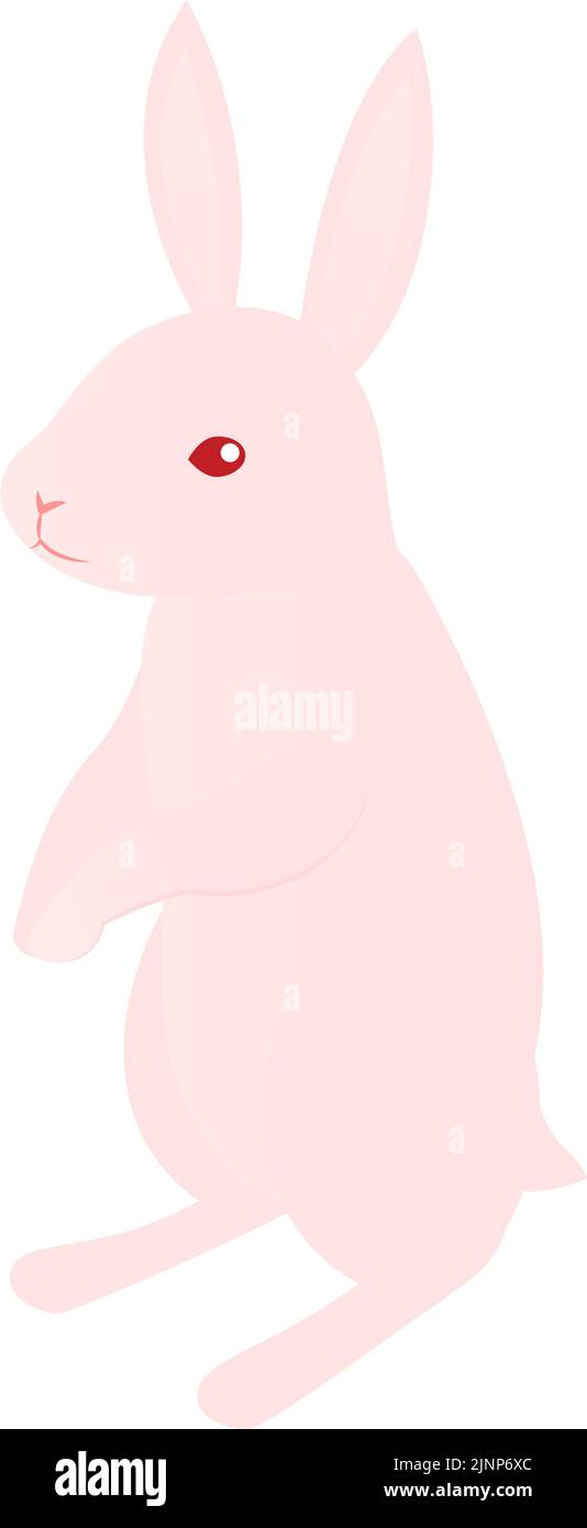 Clip art of simple rabbit Stock Vector Image & Art - Alamy