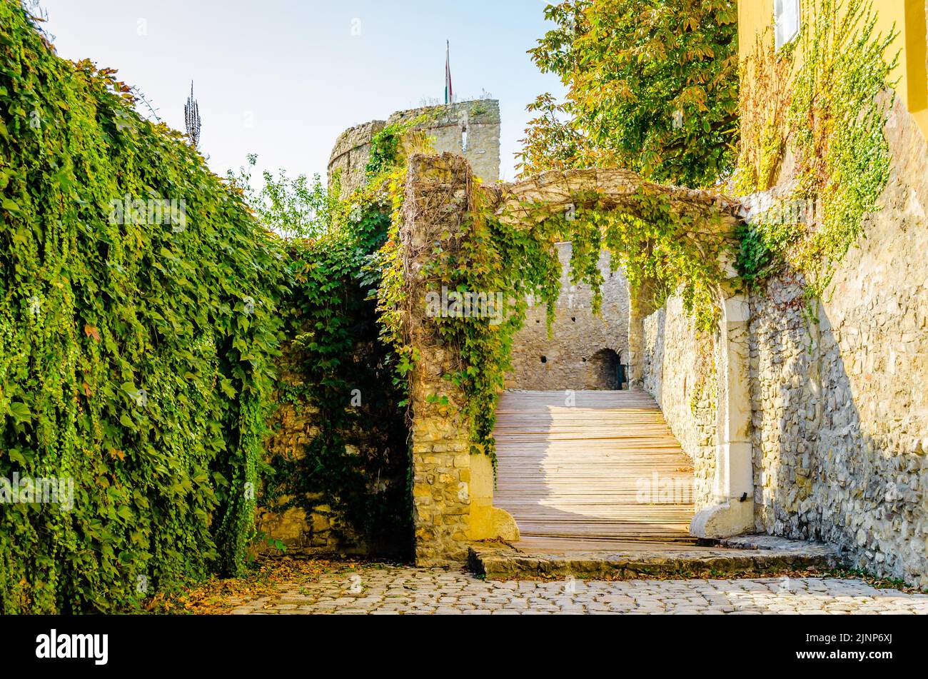 Pecs, Hungary - October 06, 2018: The Barbican, the 15th century ...