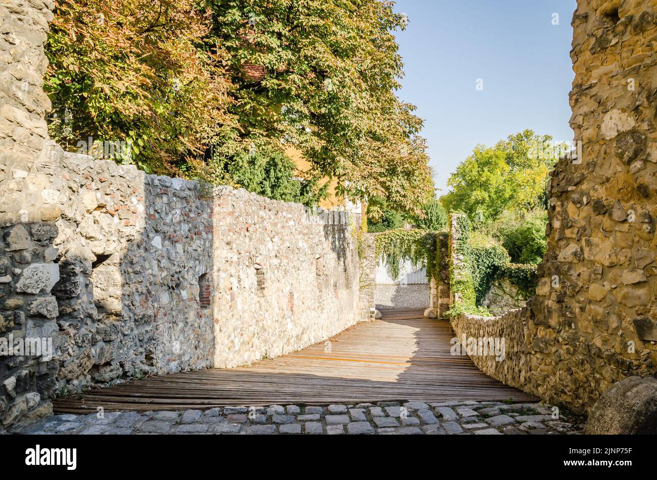 Pecs, Hungary - October 06, 2018: The Barbican, the 15th century ...