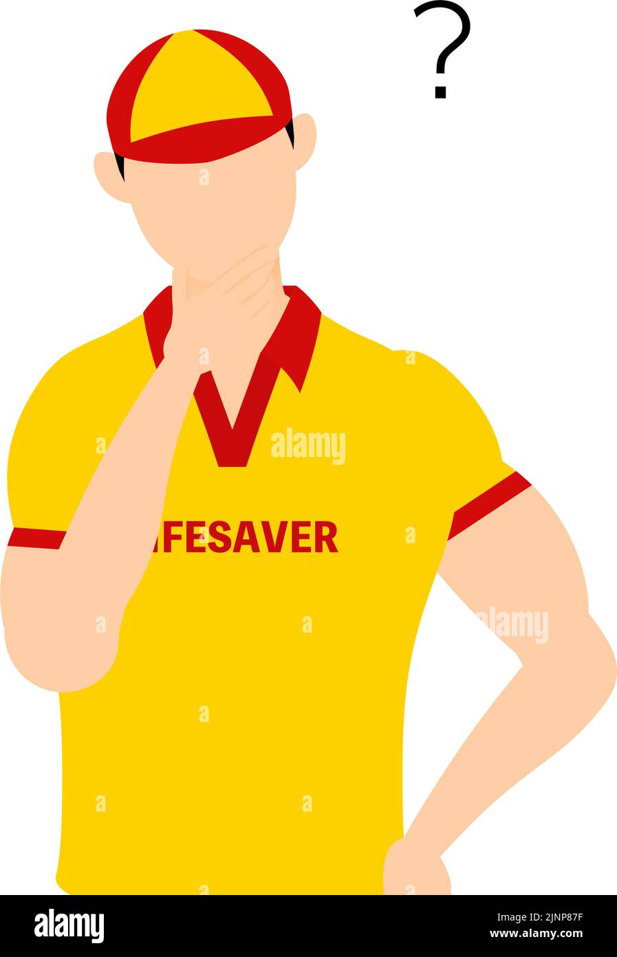 Summer job male Stock Vector Images - Alamy