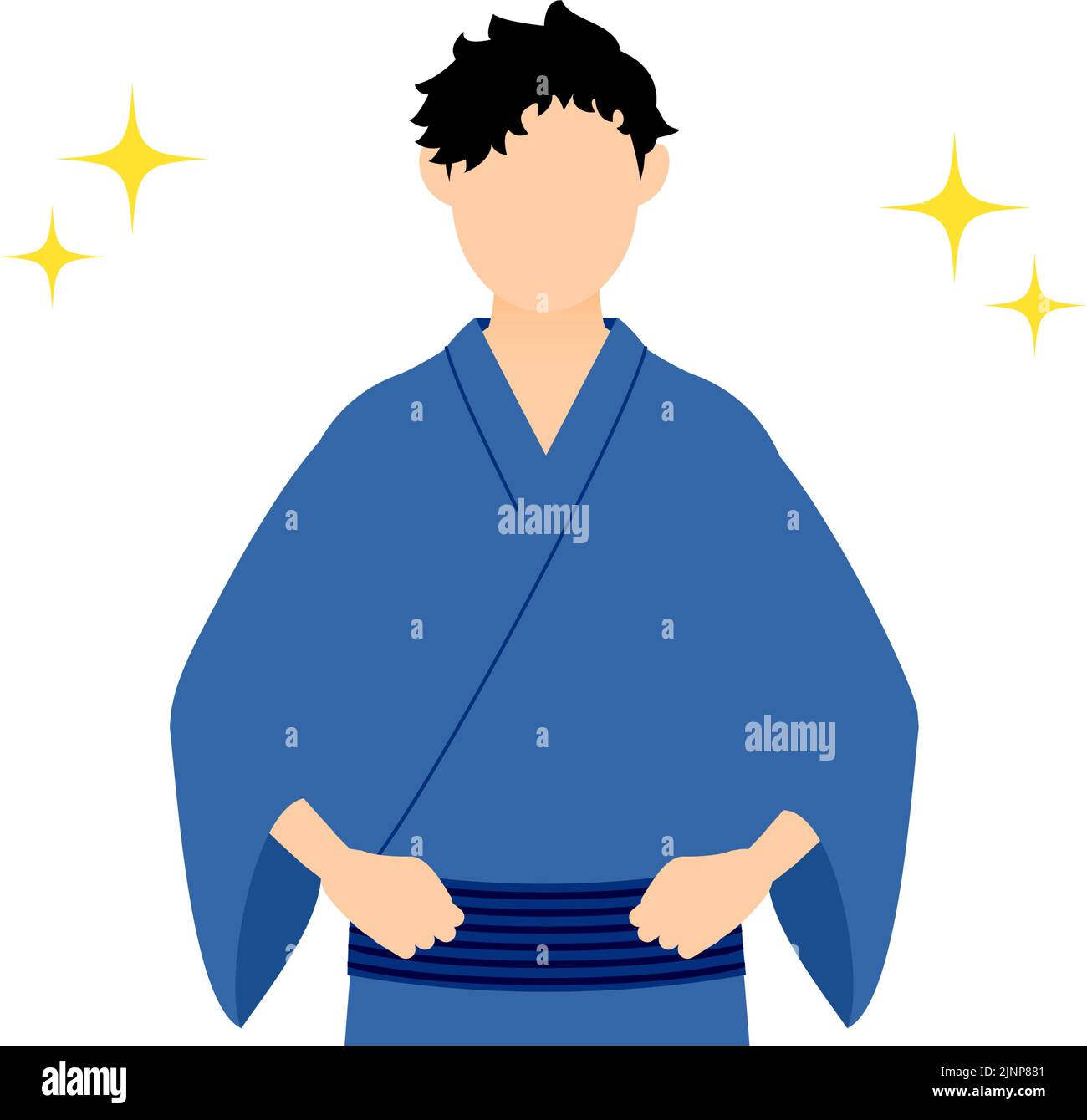 Hand on her chest Stock Vector Images - Alamy