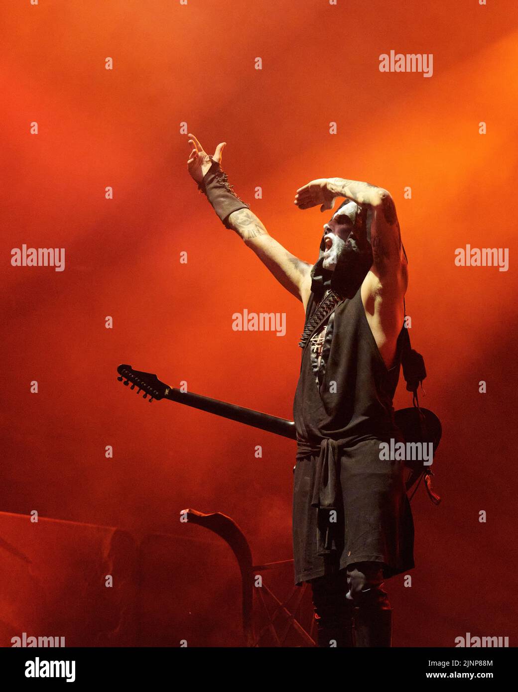 Catton Park, UK, 12 Aug, 2022, Behemoth headline the Main stage at ...