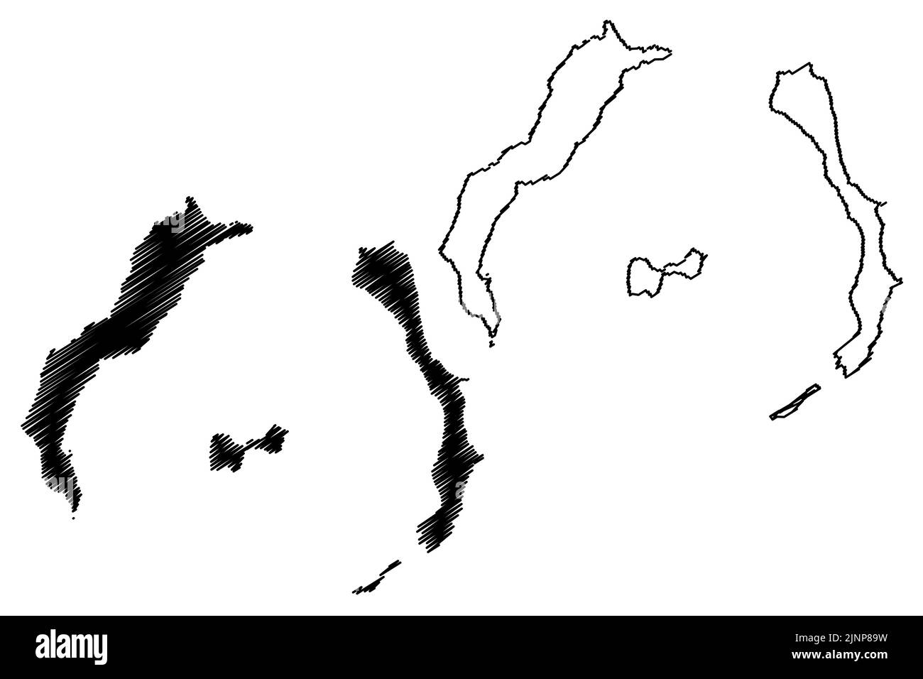 Los island (Republic of Guinea, Atlantic Ocean, Sangareya Bay) map ...