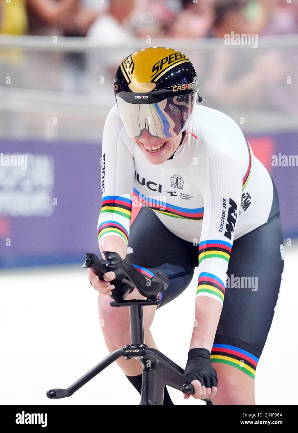 Munich, Germany. 12th Aug, 2022. Track cycling: European Championships ...