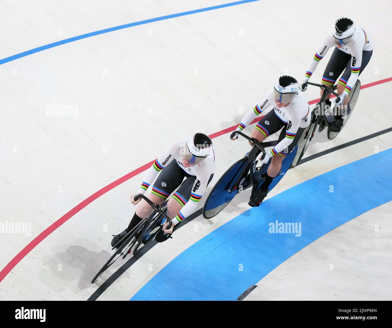 Munich, Germany. 12th Aug, 2022. Track cycling: European Championships ...