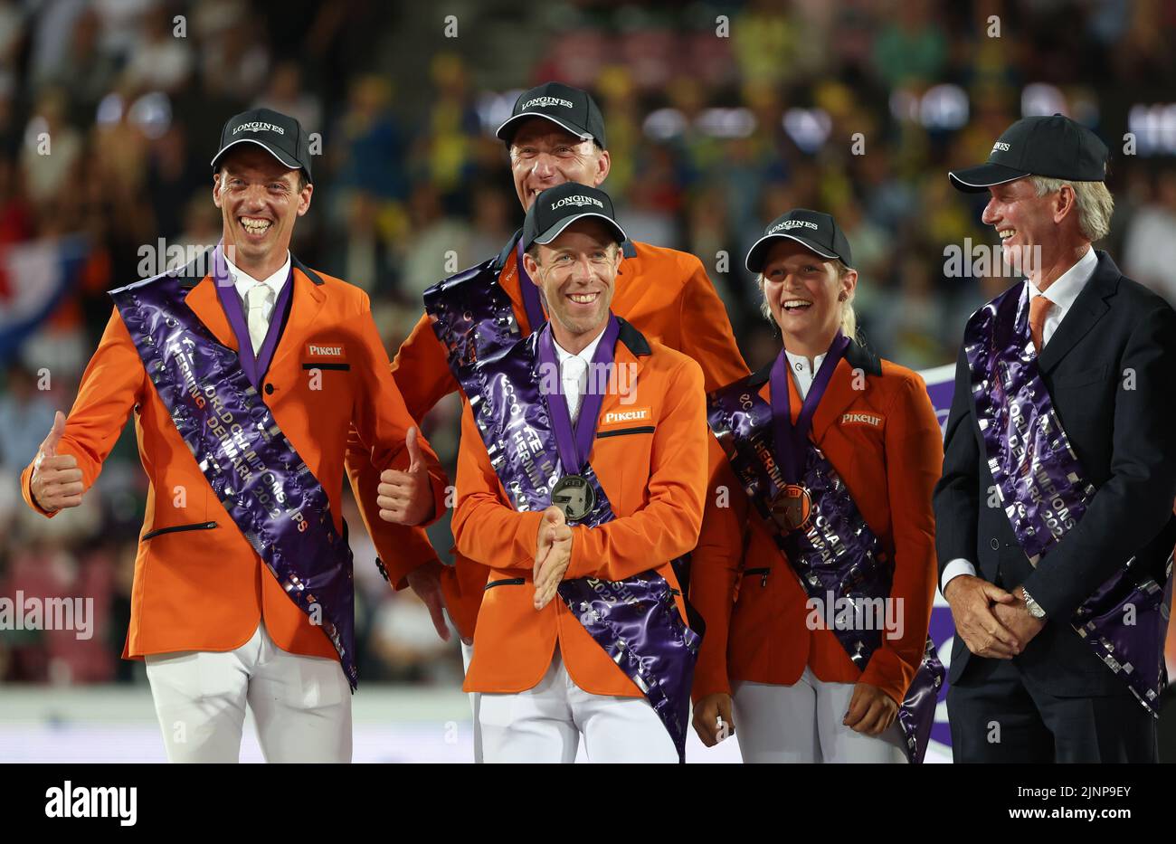 Herning, Denmark. 13th Aug, 2022. Equestrian sport: World Championship ...