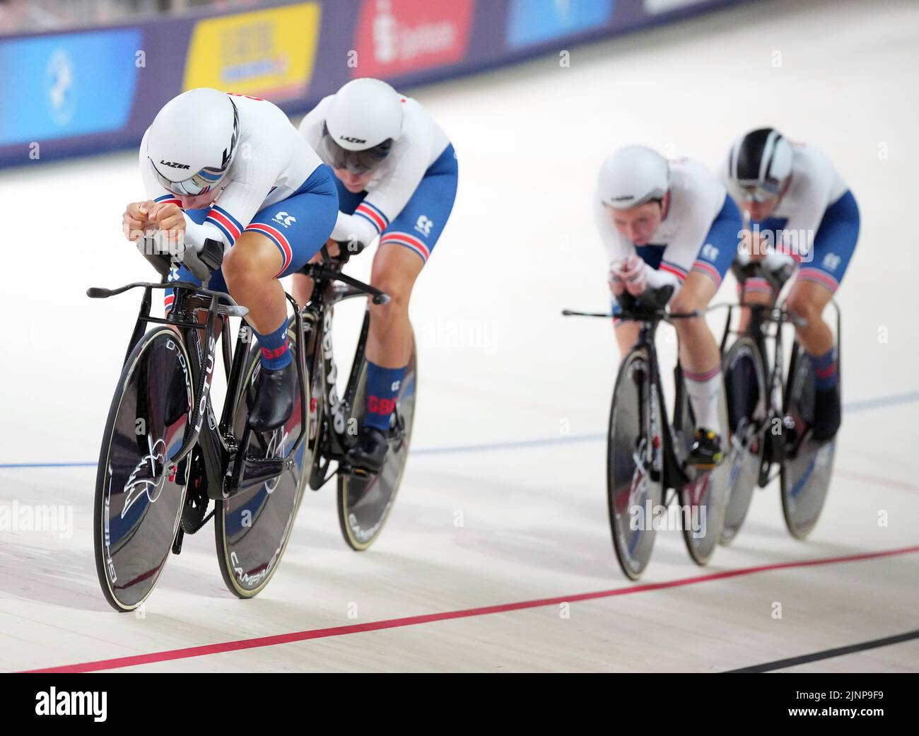 Munich, Germany. 12th Aug, 2022. Track Cycling: European Championships ...