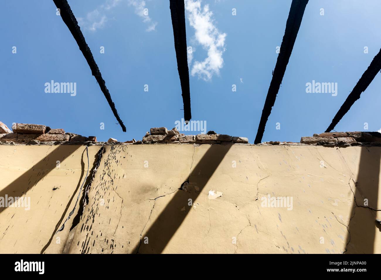 Burnt house museum hi-res stock photography and images - Alamy