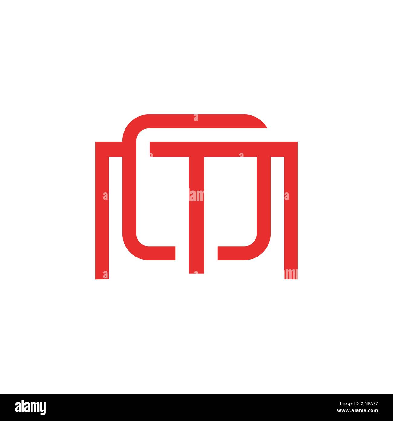 letter om gm simple line logo vector Stock Vector Image & Art - Alamy