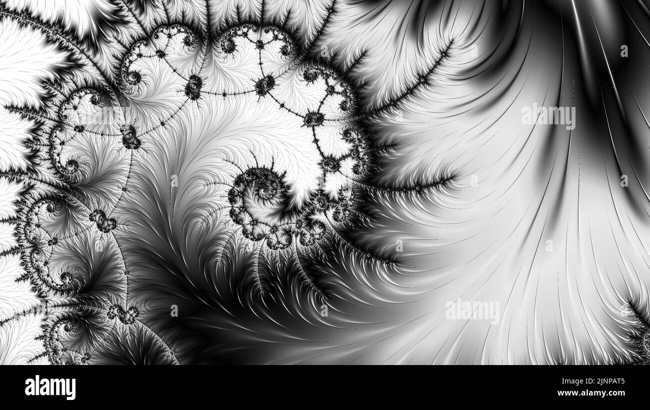 Abstract Computer generated Fractal design. A fractal is a never-ending pattern. Fractals are ...