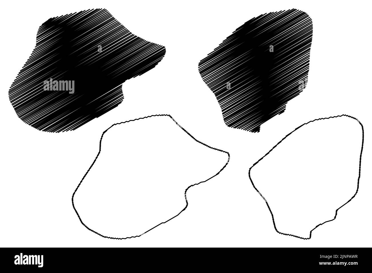 Cousin and Moyenne island (Republic of Seychelles, Indian Ocean, Inner ...