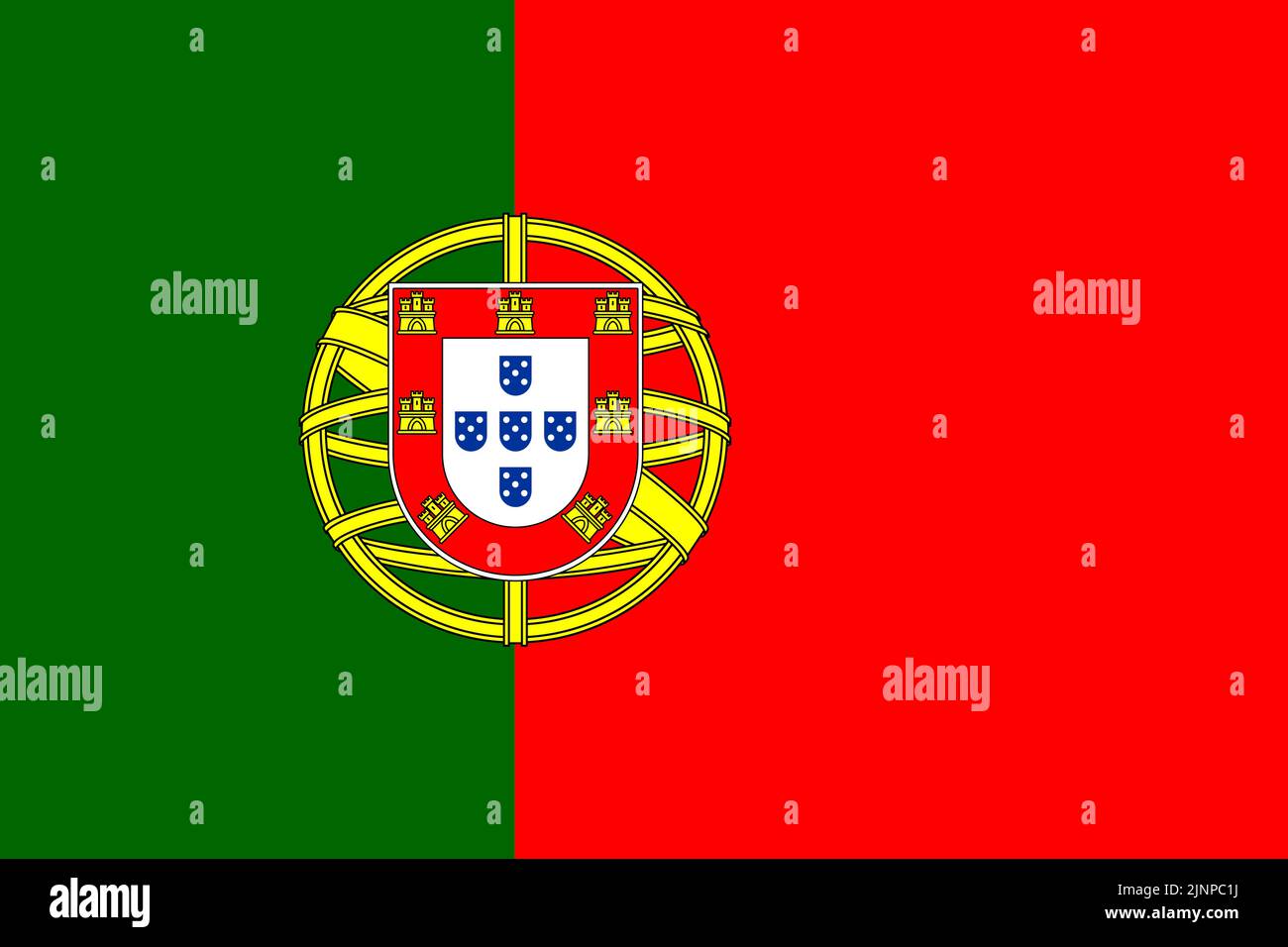 The national flag of the world, Portuguese Stock Vector Image & Art - Alamy