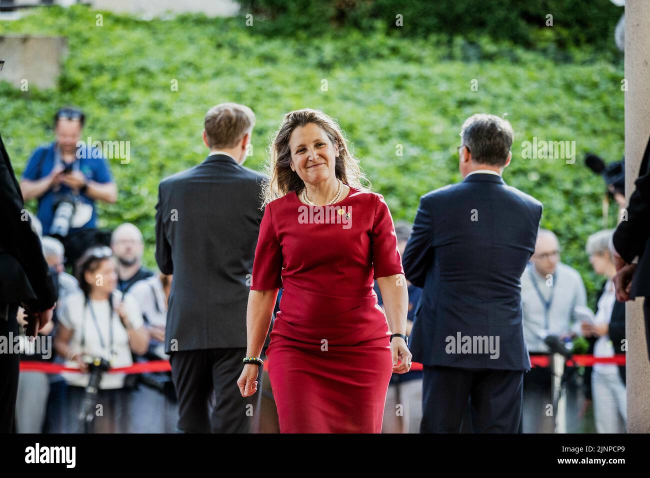 Chrystia Freeland, Finance Minister of Canada, taken during the meeting ...