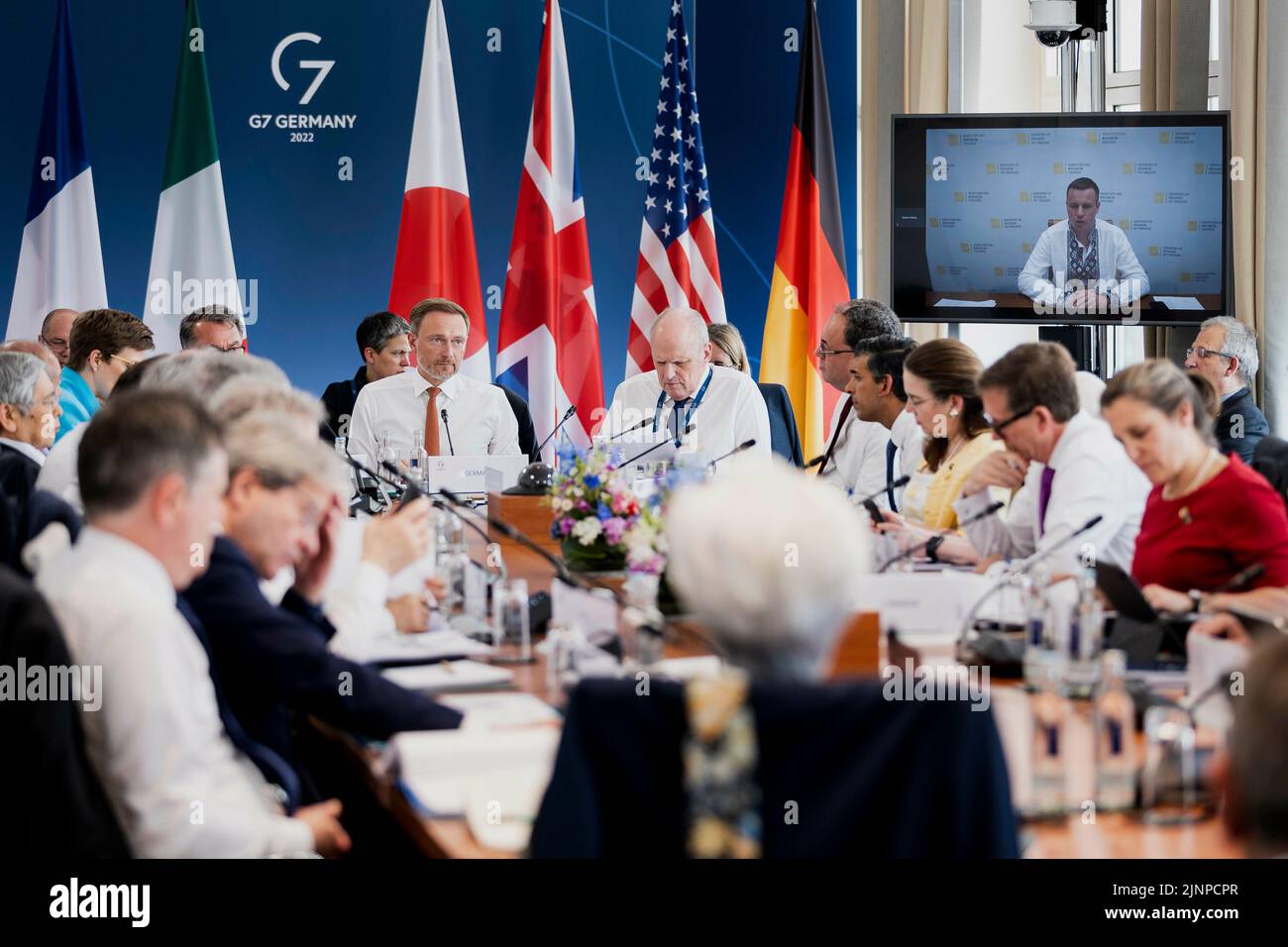 Working session with Sergii Marchenko (virtual), Minister of Finance of ...