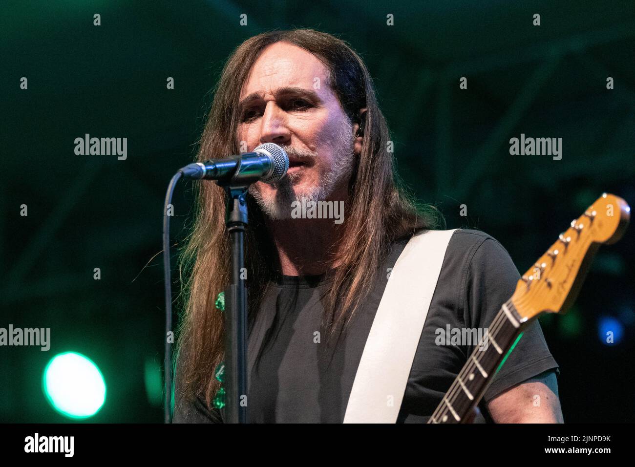 Ancona, Italy. 11th Aug, 2022. Manuel Agnelli during Manuel Agnelli ...