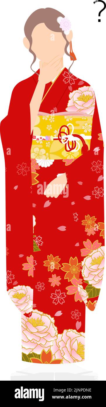 Large furisode hi-res stock photography and images - Alamy