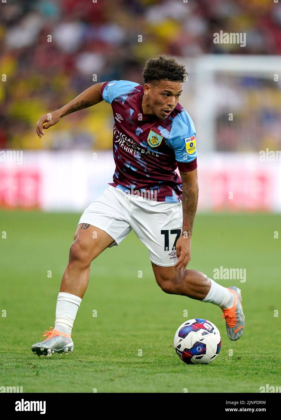 Burnley's Manuel Benson during the Sky Bet Championship match at ...