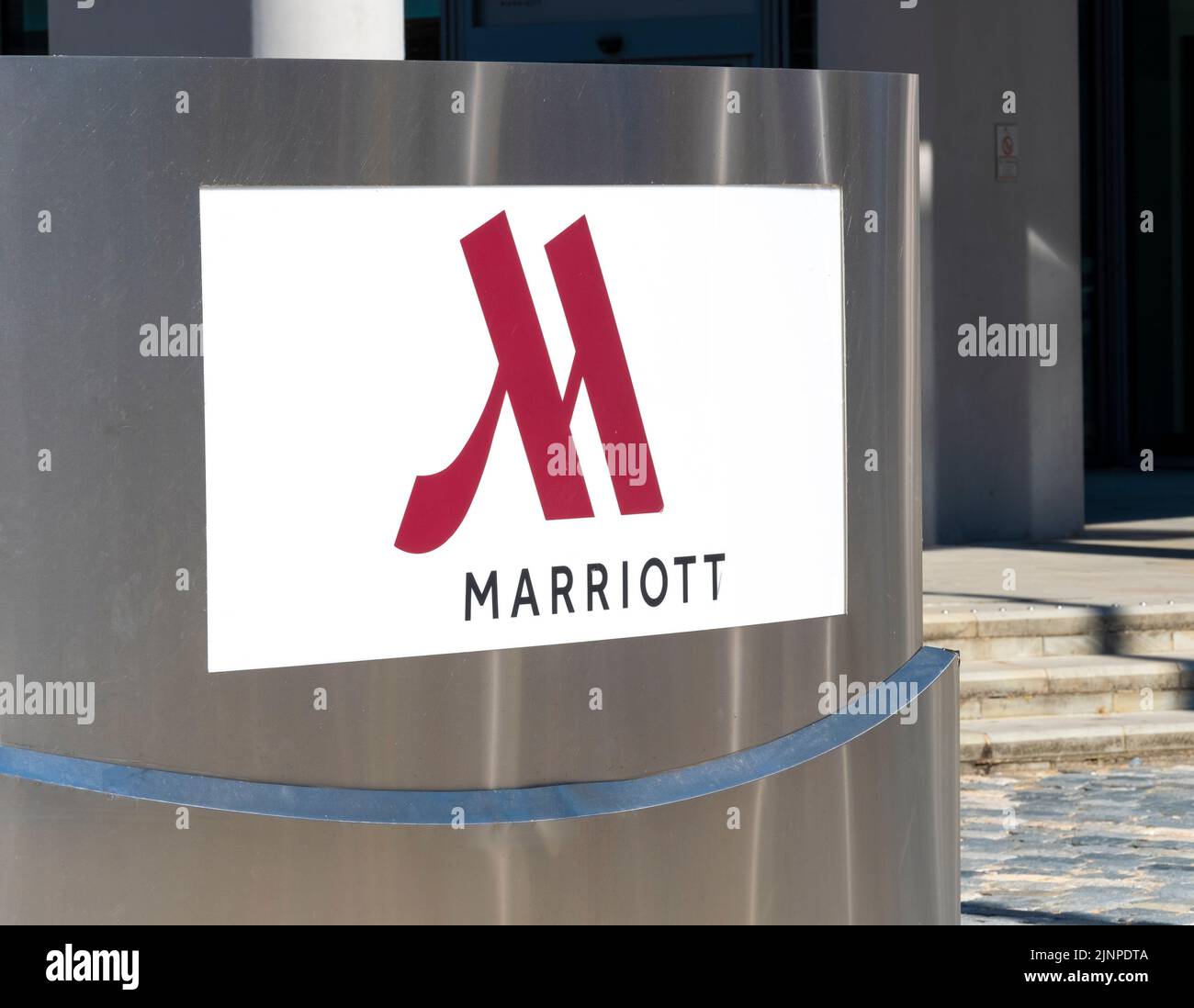 Marriott Hotel Sign