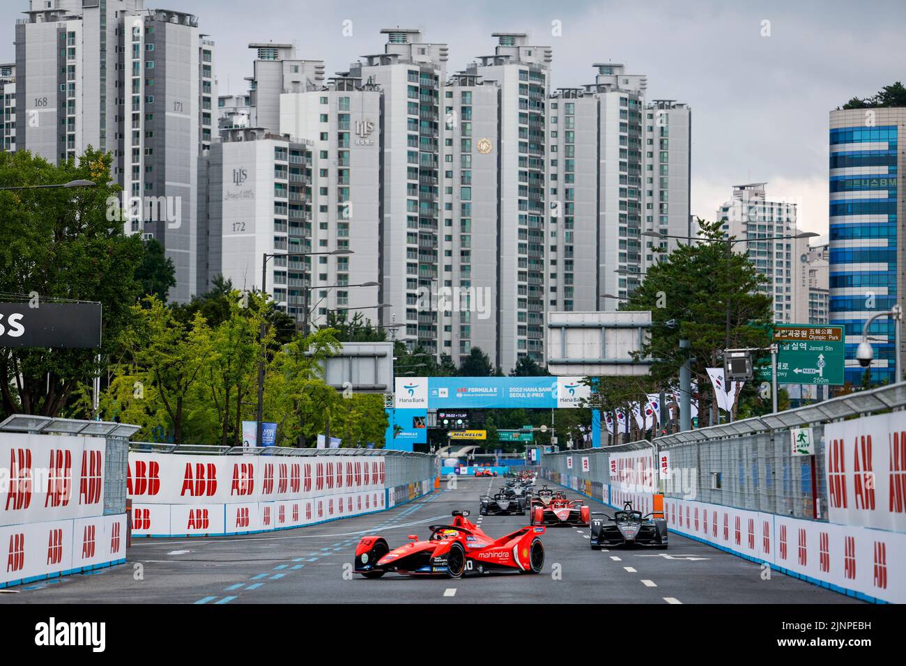 30 Rowland Oliver (gbr), Mahindra Racing, Mahindra M7Electro, action ...