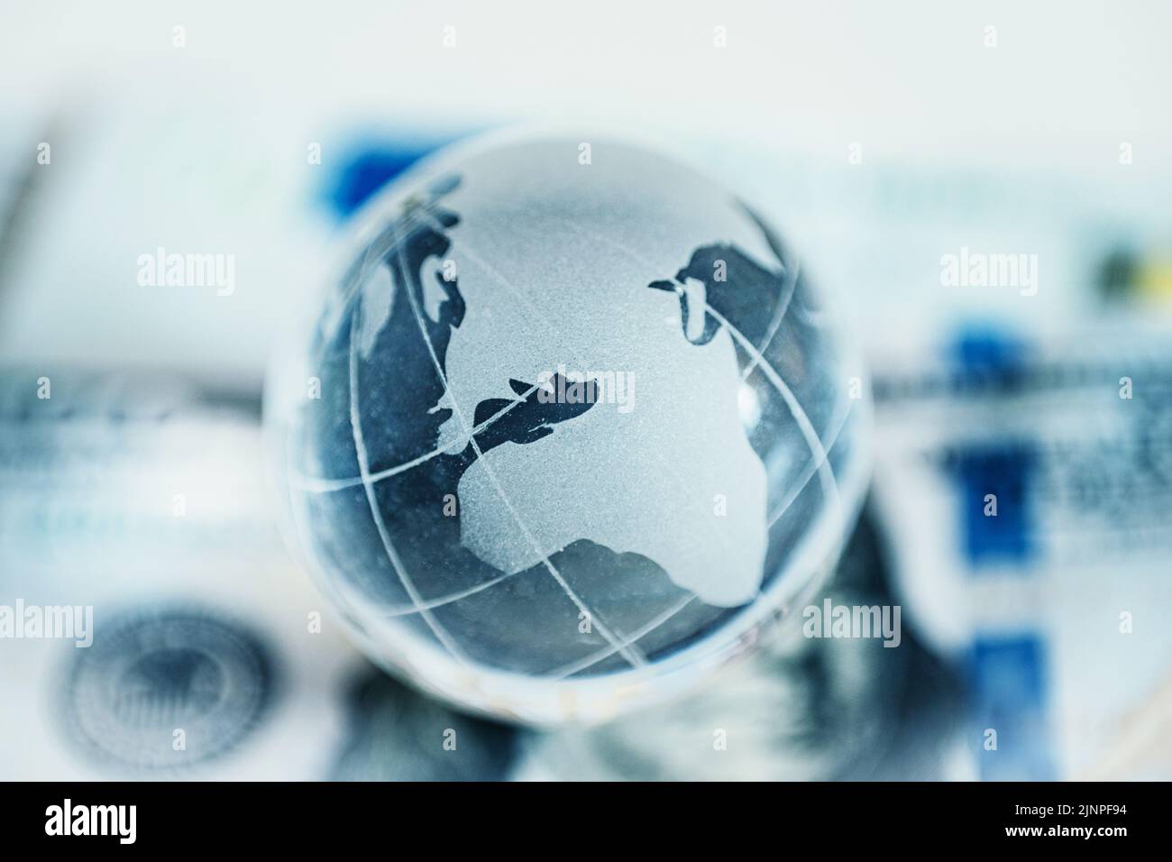 World ball money hi-res stock photography and images - Alamy