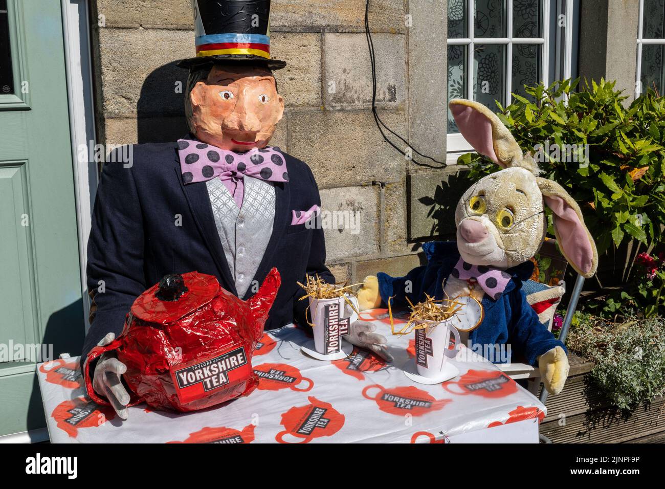 Kettlewell Scarecrow Festival (13th August 2022.) in the Yorkshire ...