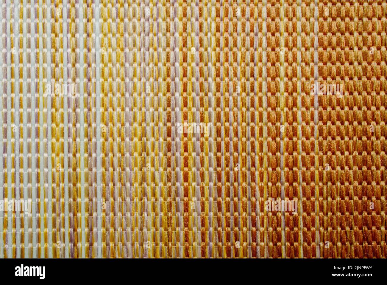 Fabric background. Smooth color transition from orange to white ...