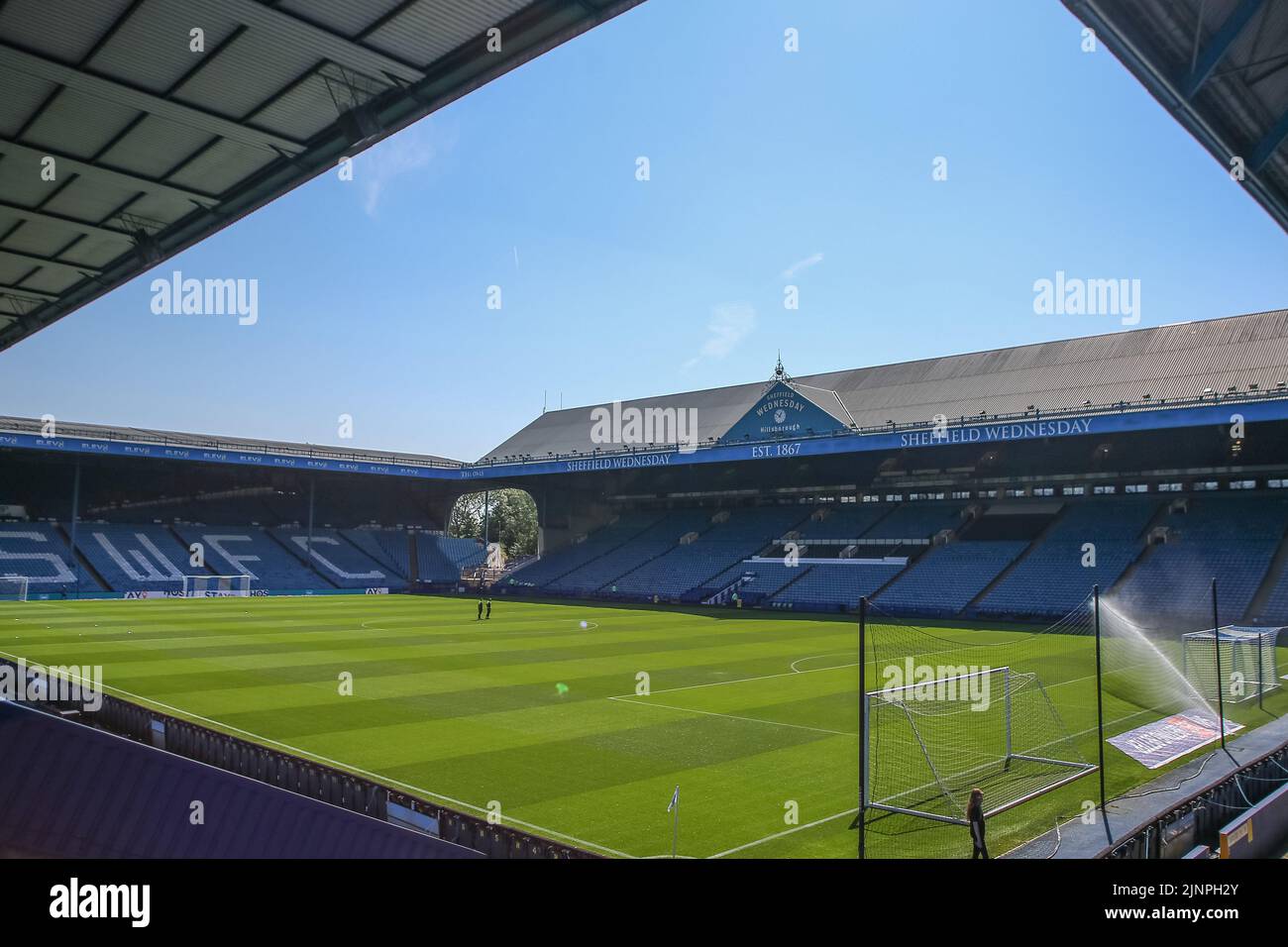 General view inside of Hillsborough Stadium, home of Sheffield ...