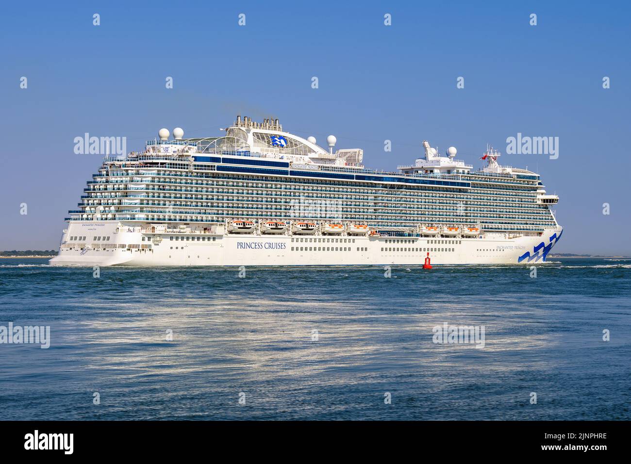 Enchanted Princess is a Royal class cruise ship operated by Princess ...